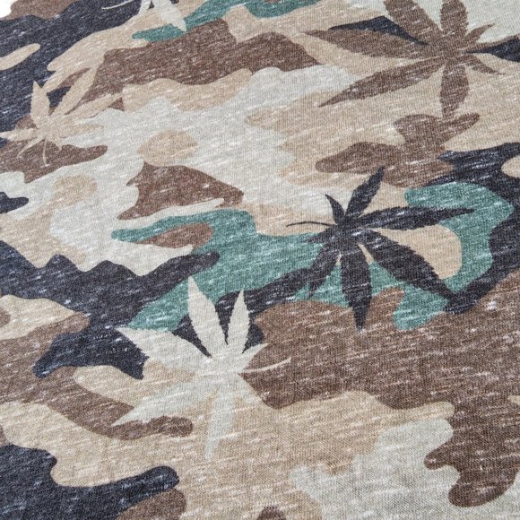 Lucky Brand | Shirts | Lucky Brand Mens Camo Weed Leaf T Shirt ...